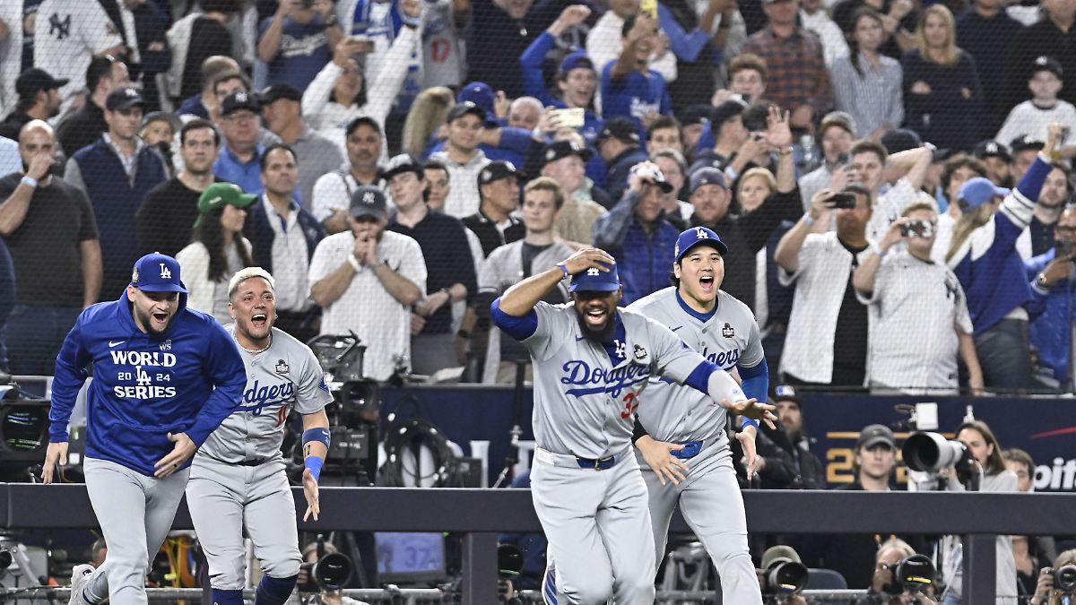 Émeutes après le triomphe du titre : les LA Dodgers remportent les ...