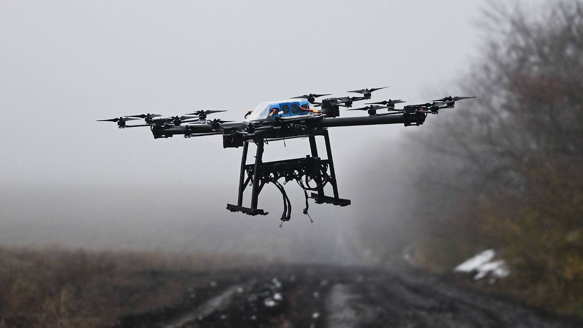 Livré par Drone: E-Bike aide à être chaé pour le sauvetage